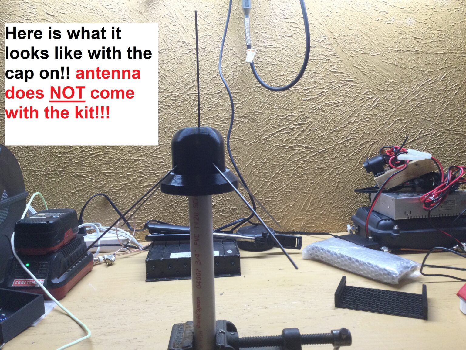 DIY/build your own GMRS/Ham 1/4 wave antenna kit for your repeater and ...
